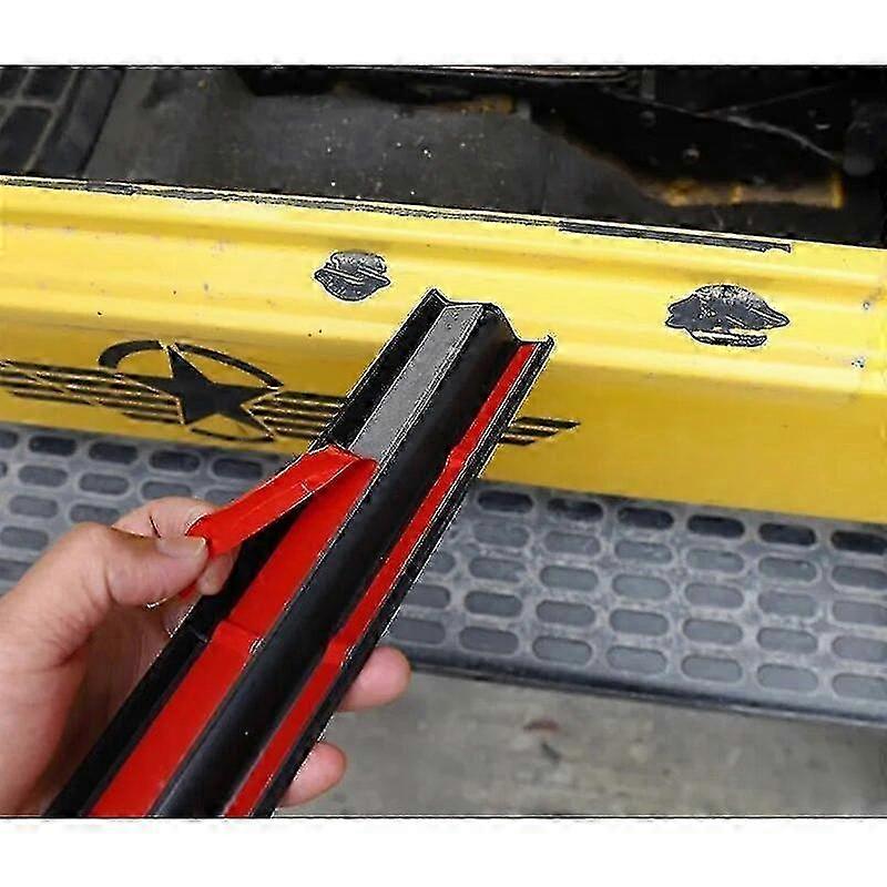 2-Piece Styling Moldings with Auto-Adjusting Threshold Protectors for ...