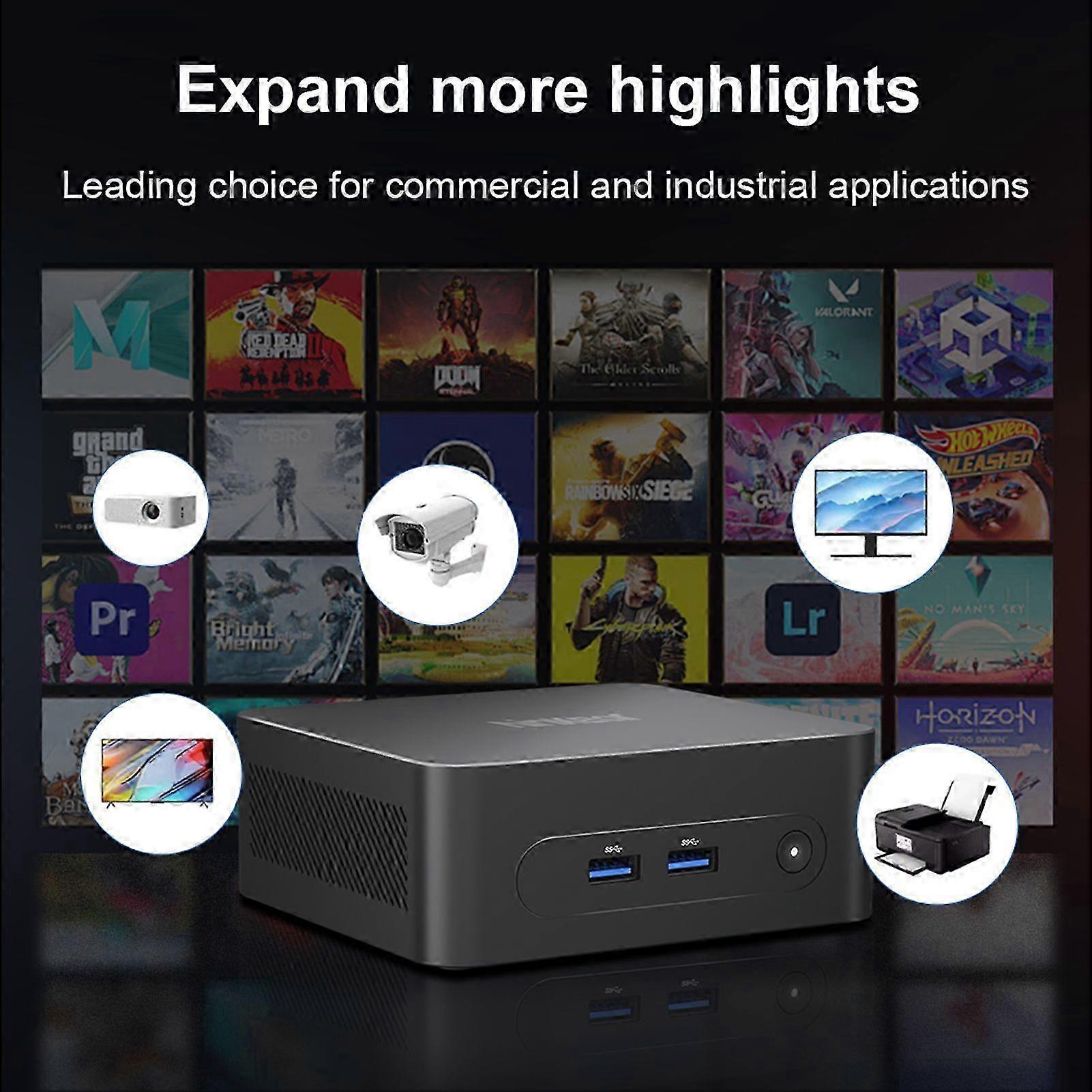 Powerful Mini Computer Portable Mini Pc With 16gb Ddr4 512gb Ssd 4k ...