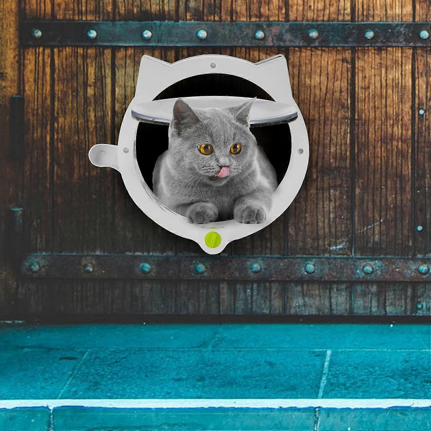 Cat Door Locking Cat Door for Interior and Exterior Doors Easy ...