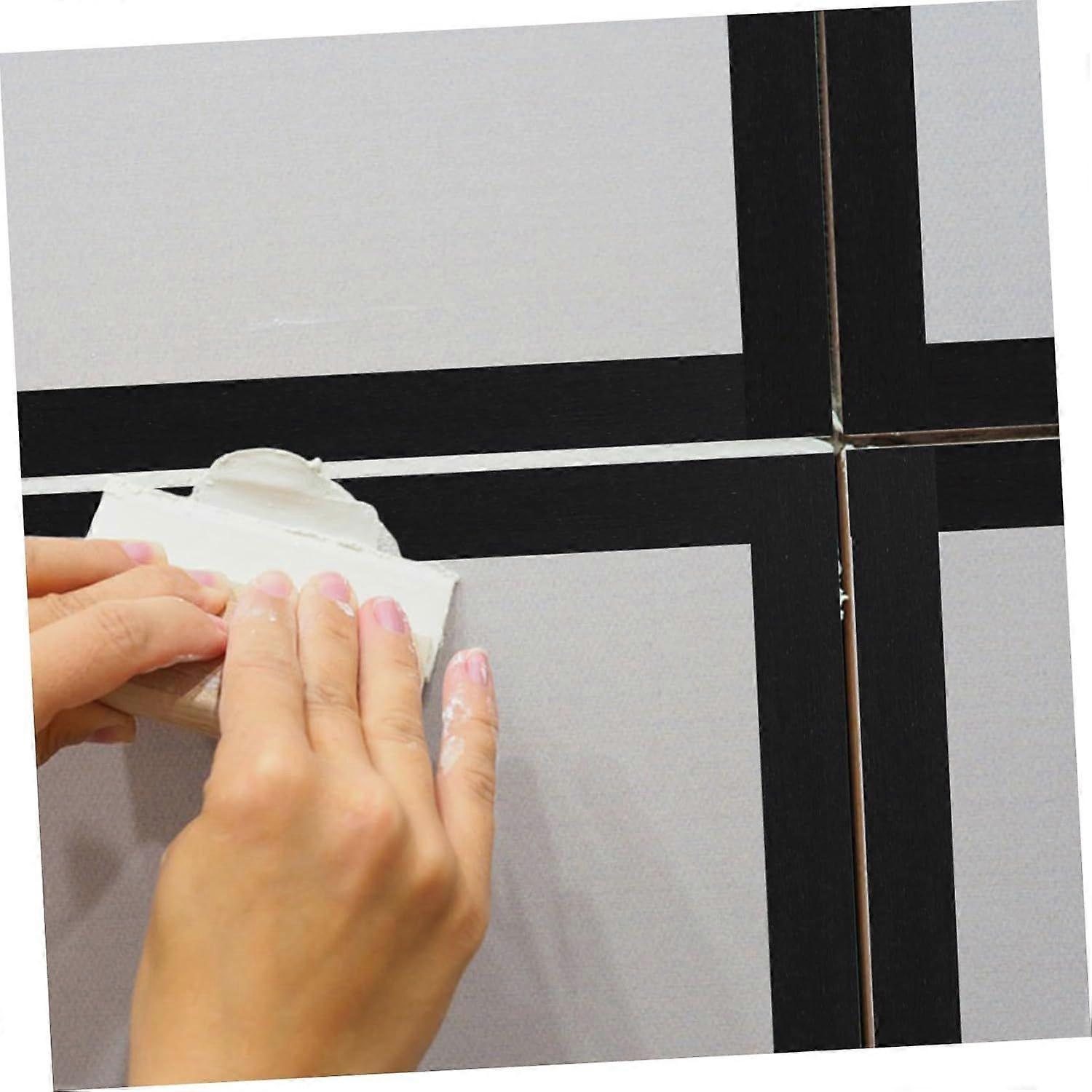 Roll Black Masking Tape 1 Inch x 55 Yards Adhesive Painters Tape for ...