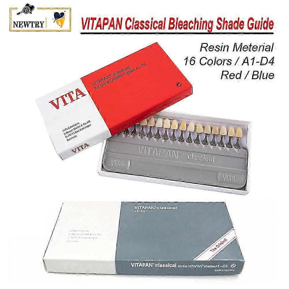 2025 VITA 16 Colors Dental Lab Bleach Shade Guide A1-D4 Composite Resin ...