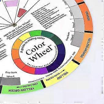 Pocket Color Wheel, Artist Pigment Paint Color Mixing Guide Palette ...