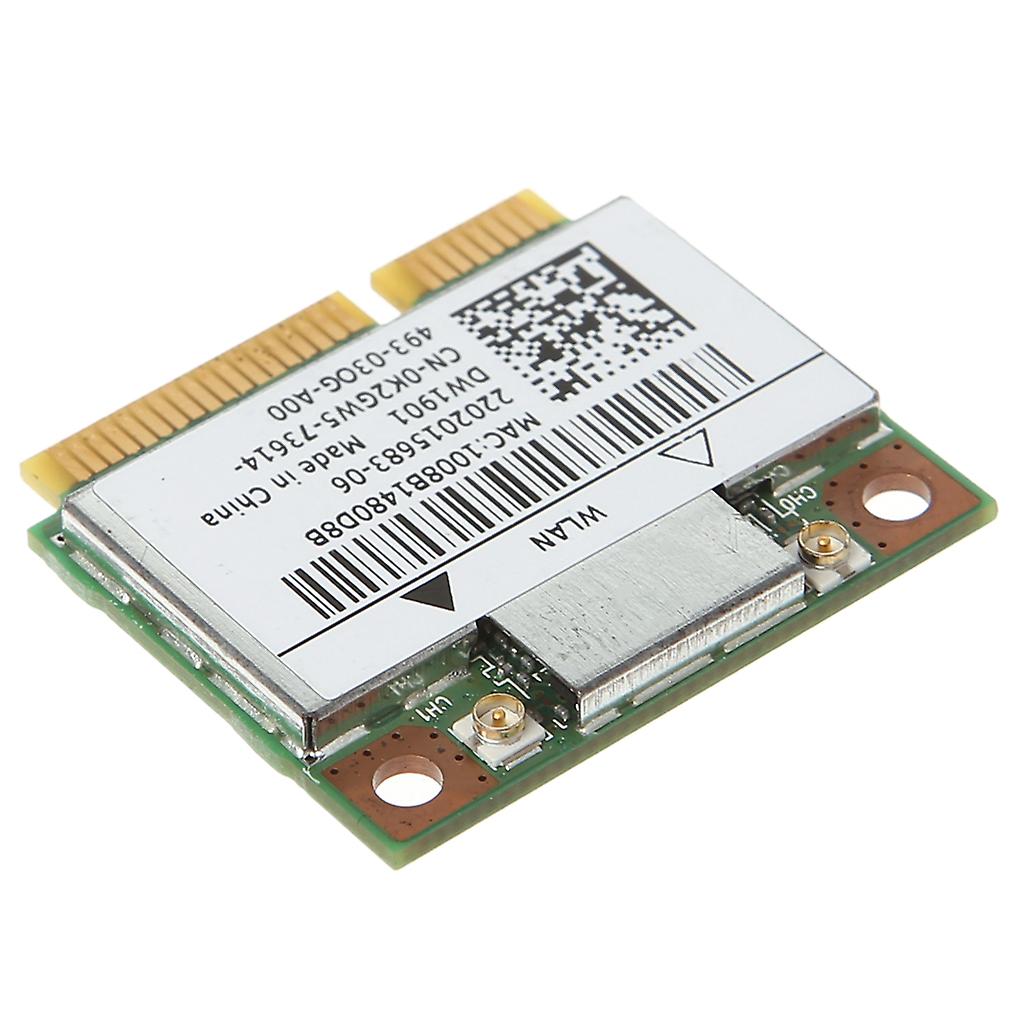 Mini PCIe Wifi Card half PCI-Express Network Adapter DW1901 2.4GHz/5Ghz ...