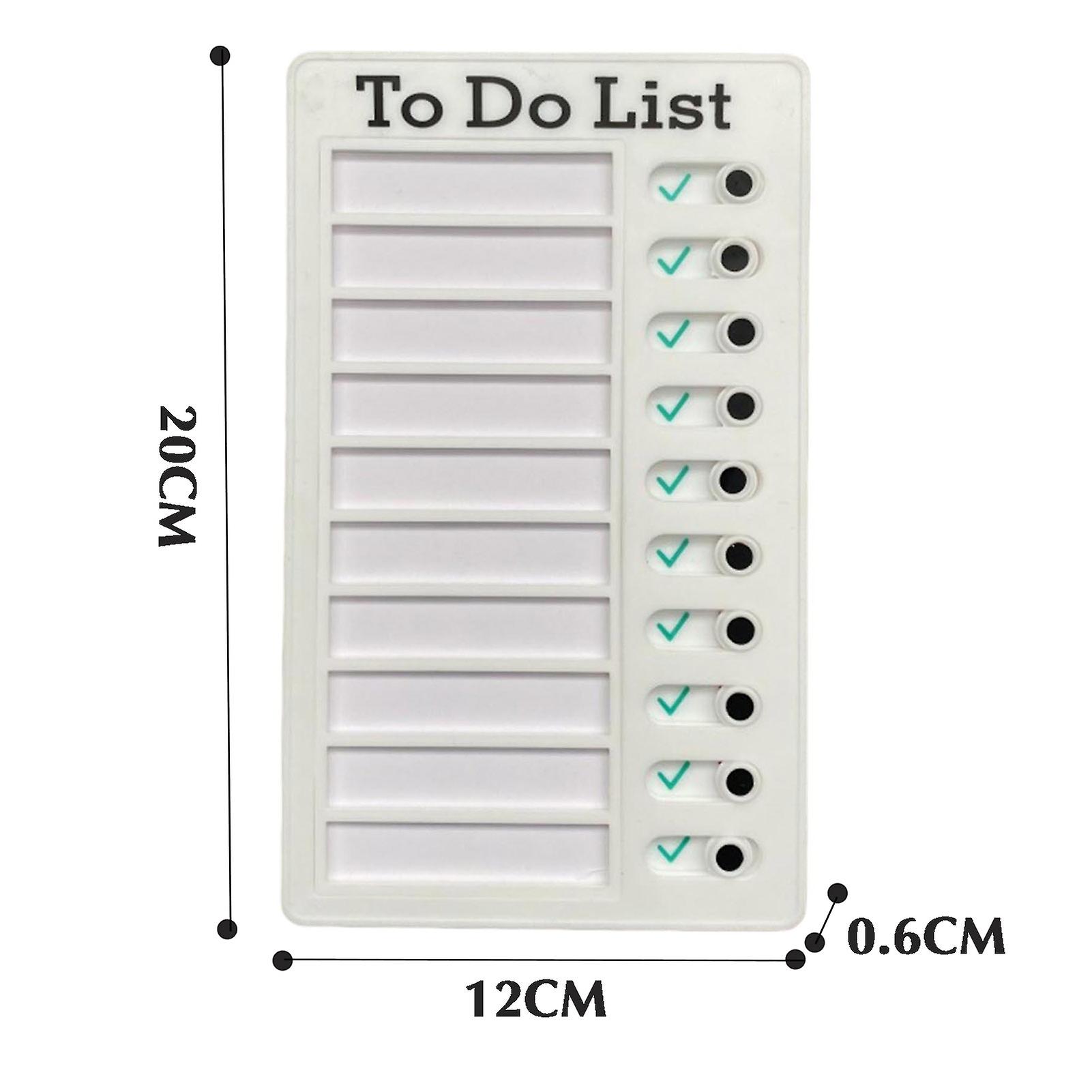 Chore Chart Checklist Board Planning Board Daily To Do List Planner ...