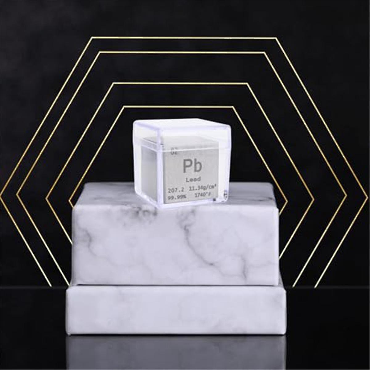 Cube Pure Metal Laser Engraving Cube For Elements Collection Laboratory ...