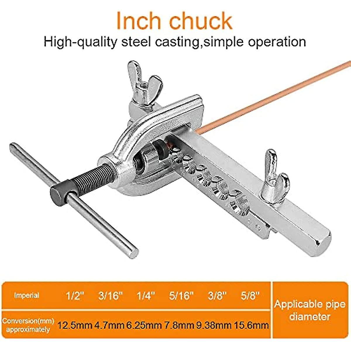 Brake Pipe Flaring Tool Kit 316 Brake Line Repair Kit 25ft Car Brake ...