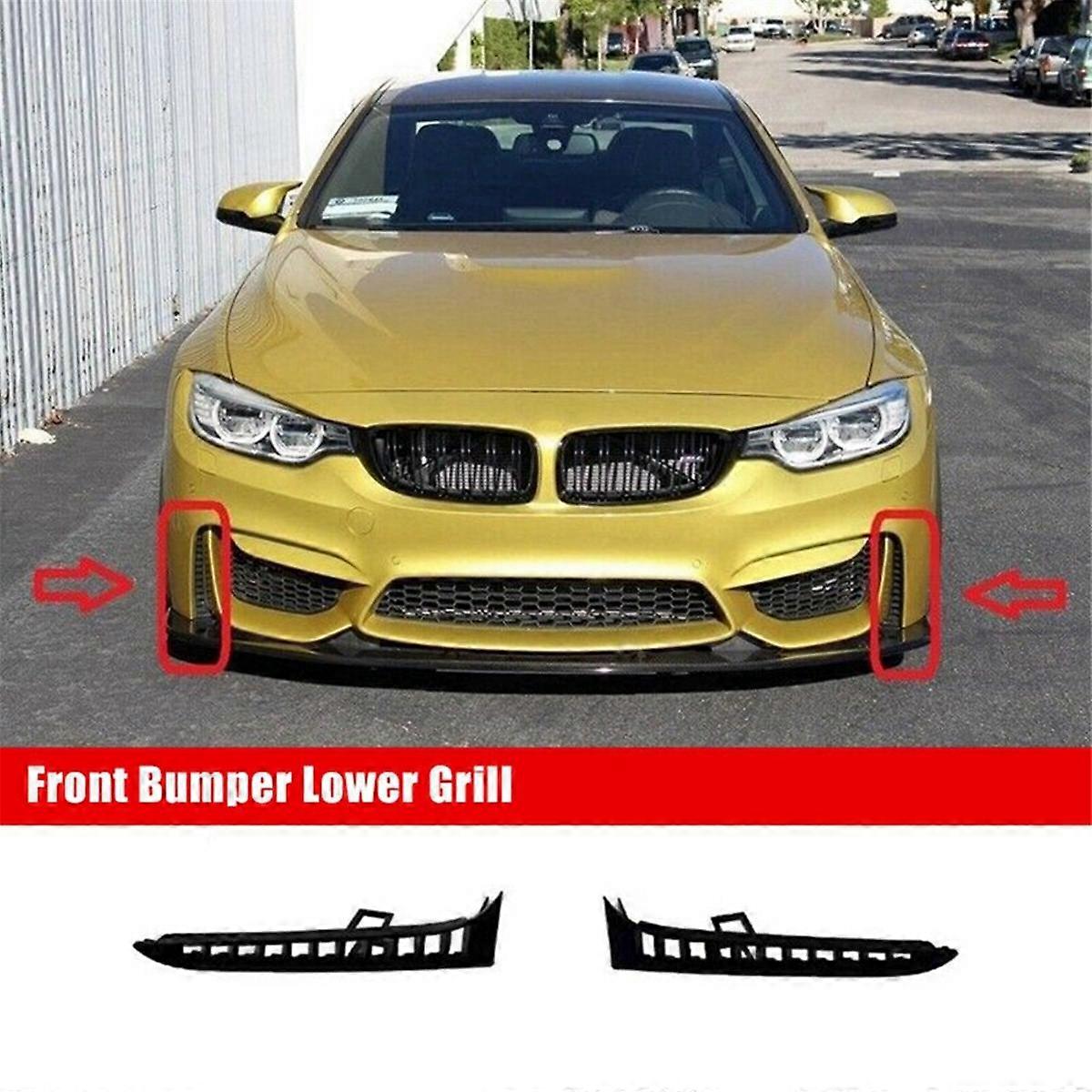 Car Front Bumper Lower Inlet Grille for F80 M3 F82 F83 Right ...
