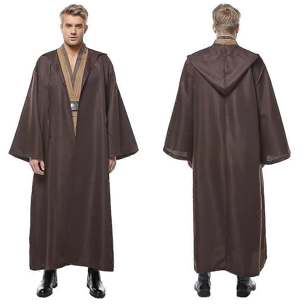 Obi Wan Cosplay Anakin Fantasy Movie Space Battle Jedi Disguise Costume ...