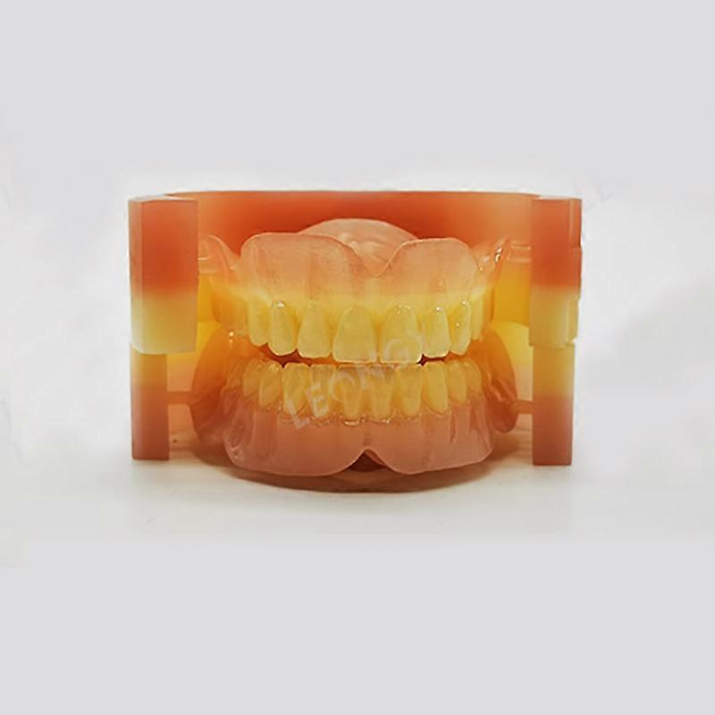 1 piece Dental PMMA Resin Disc Bilayer Double color For Removable ...