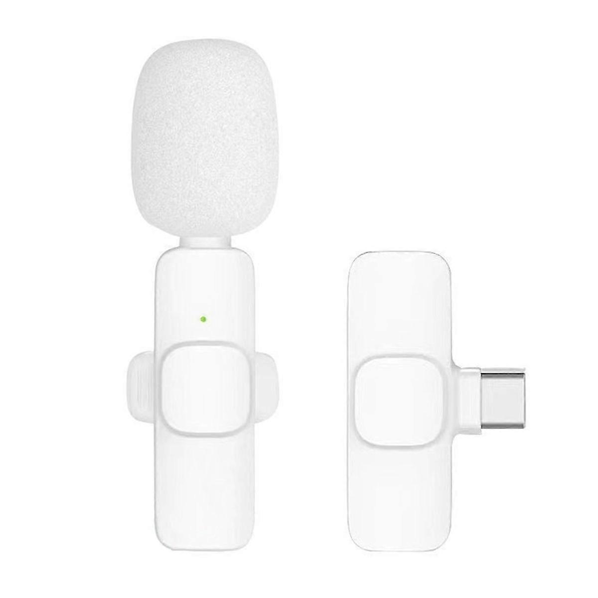 K9 Wireless Bluetooth Lavalier Microphone One to Two Noise Reduction ...