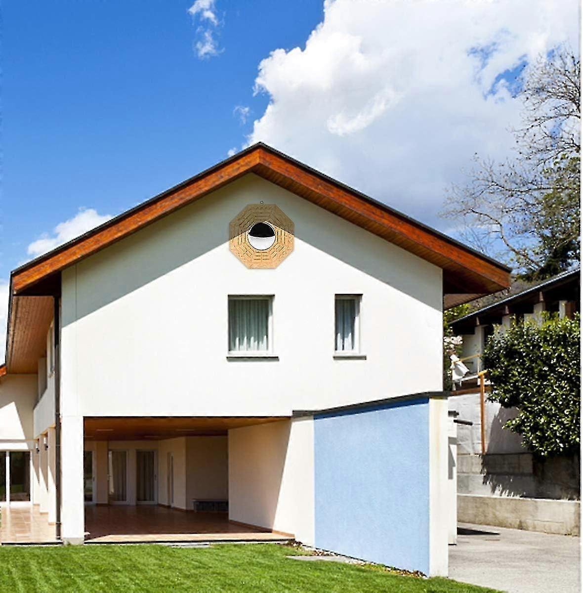 Bagua Mirror,traditional Chinese Feng Shui Mirror,peach Wood Bagua ...