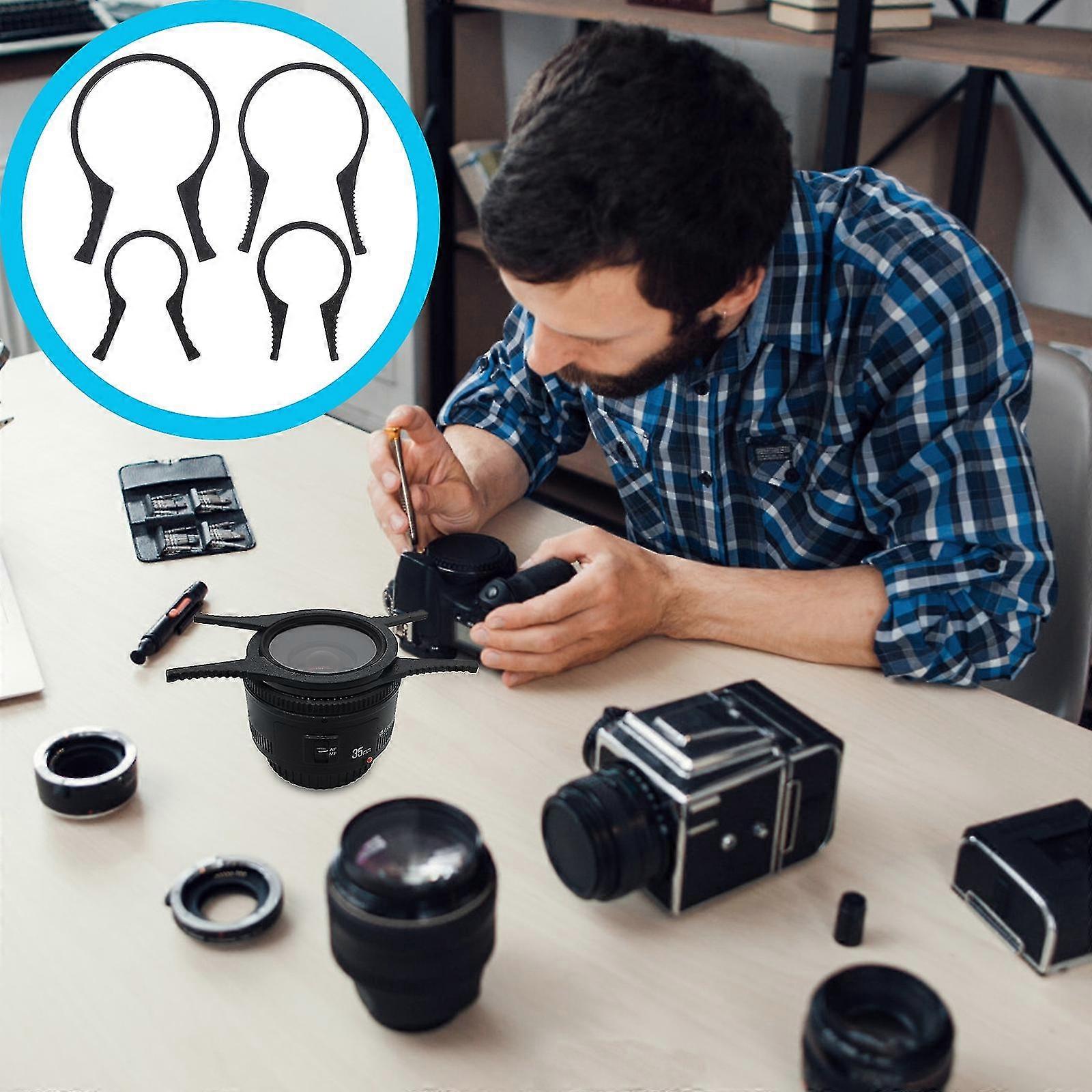 4 PCS Camera Accessories Camera Lens Remover Filter Removal Tool Lens ...