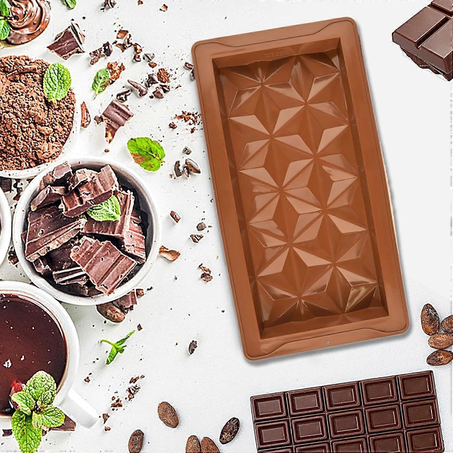 Deep Chocolate Bar Moulds | Silicone Chocolate Mould | Heat Resistant ...