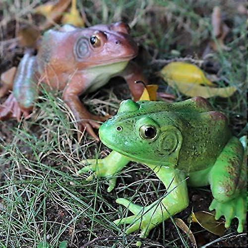 SBSG Gemini&Genius Tree Frog Realistic Hand Painted Toy Bullfrog ...