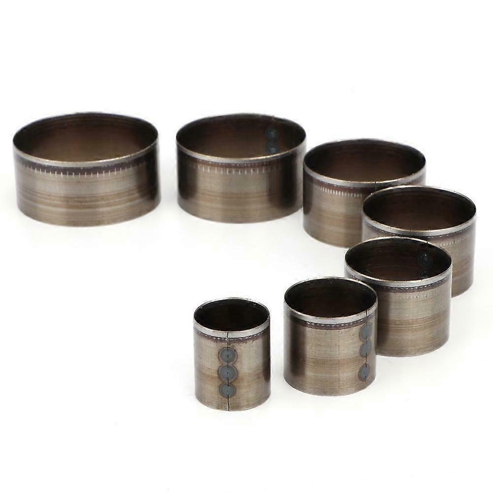 7Pcs Round Leather Craft Cutter Mold Die Template Punching Tools 20mm ...