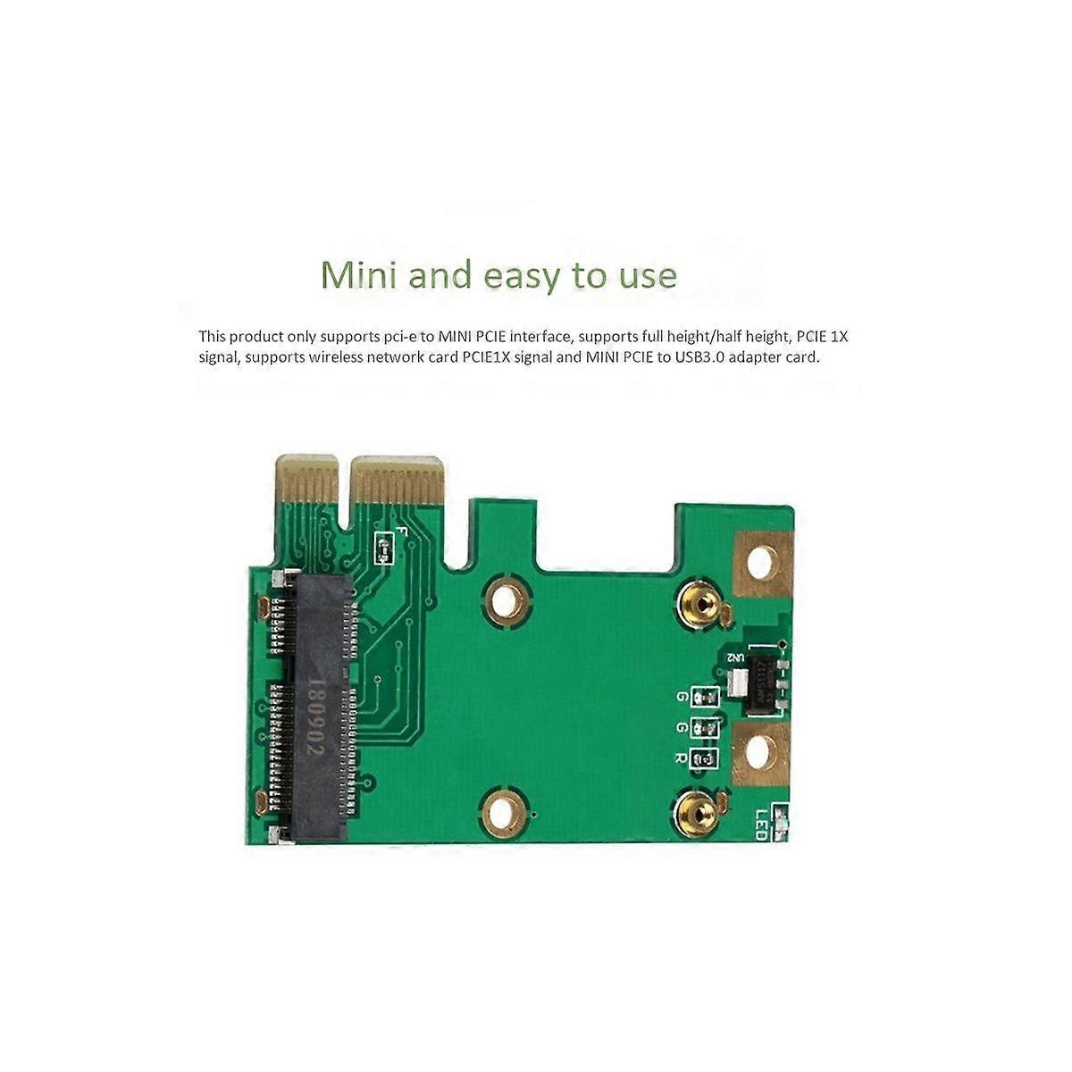 PCIE to Mini PCIE Adapter Card, Efficient, Lightweight and Portable ...