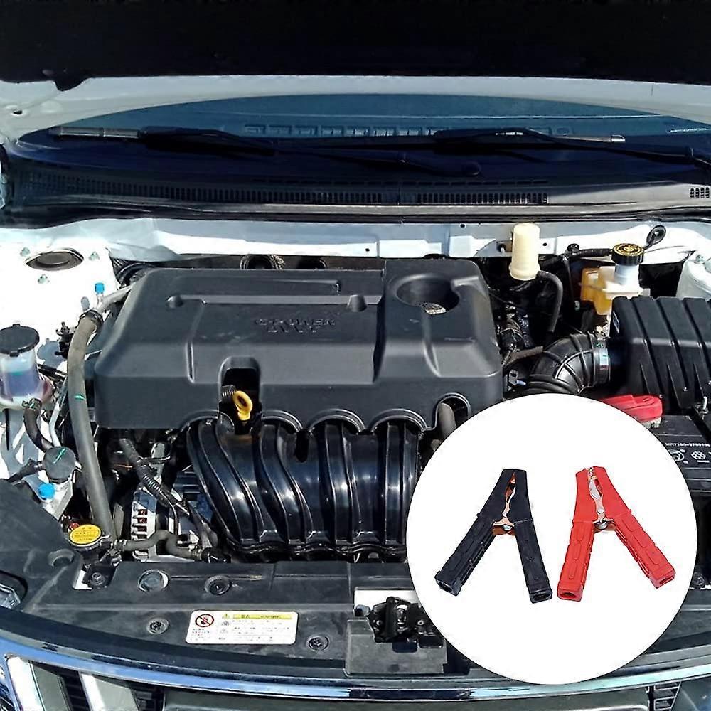 2 Pcs Jump Lead Clips Alligator Clamps Car Battery Clamps for Car ...