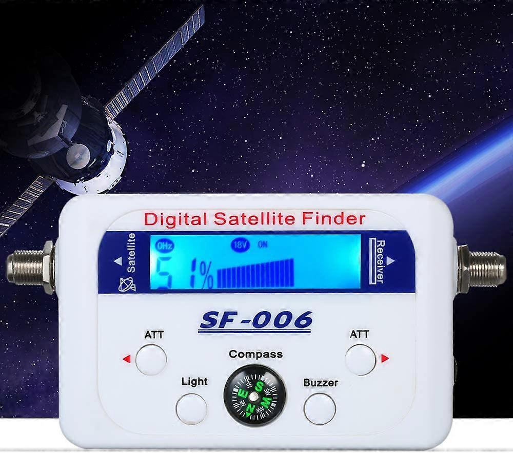 Satellite Finder - Satellite Range Finder with LCD Display with Compass ...