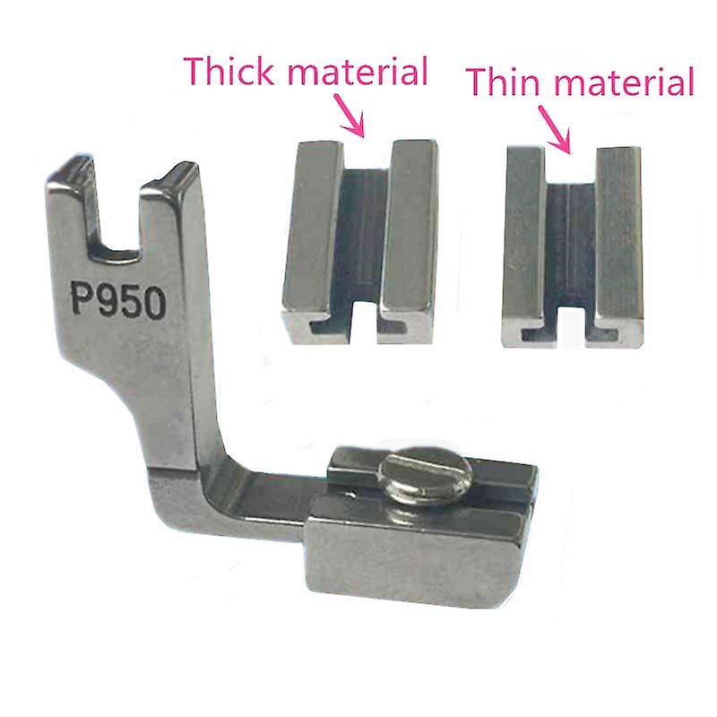 Industrial lockstitch sewing machine ruffler foot,with 2 shoes,p950 ...