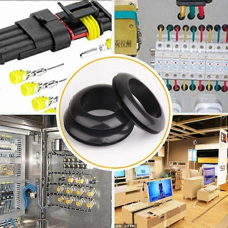 180pcs Rubber Grommets Assortment Rubber Grommet Rubber Grommet Car ...