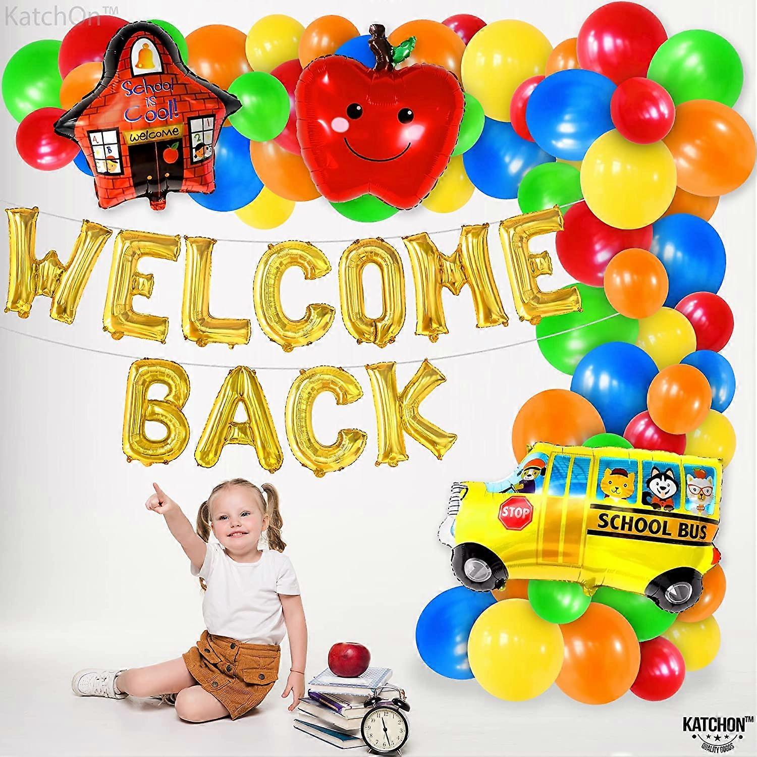 Other Yard Decor Huge Welcome Back to School Arch Set - Pack of 117 ...