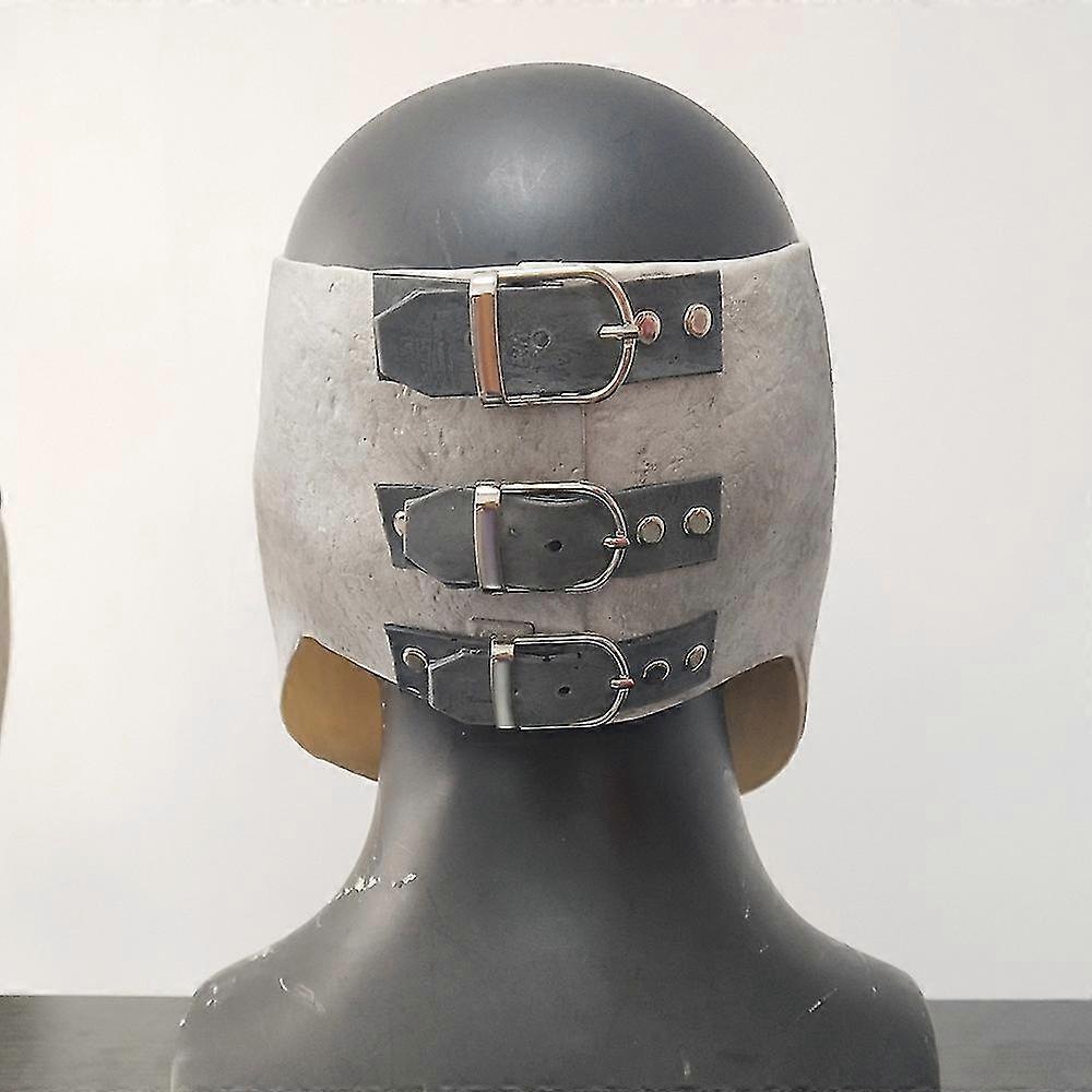 Halloween Movie Theme Mask Horror Mask Unknown Band Ghoul Half Face ...