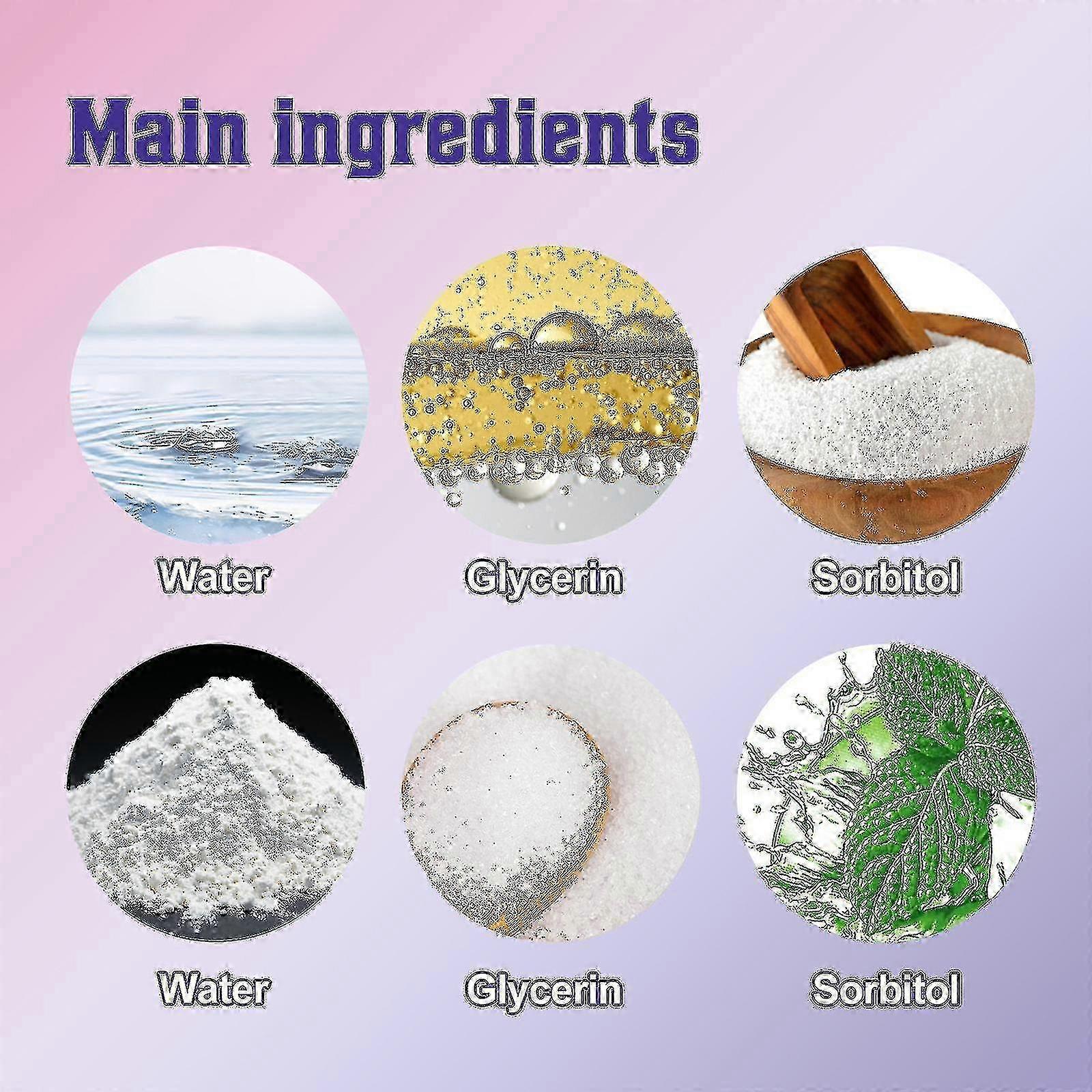 1pcs Jaysuing Purple Teeth Whitening Toothpaste Cleans Teeth Stains Oral Odor Cares Gums ...