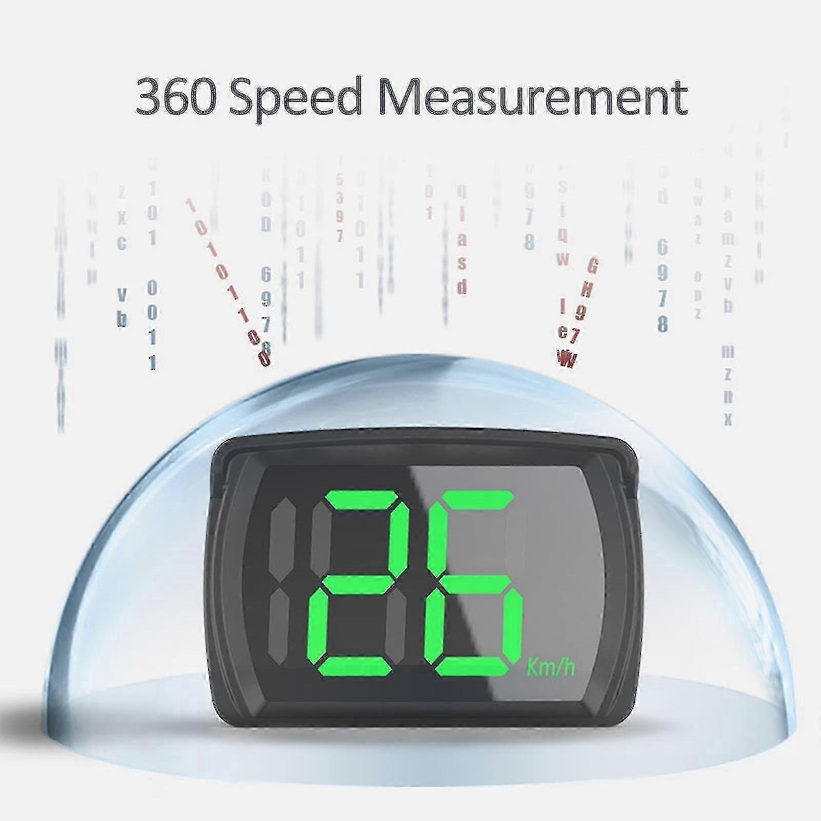 Vehicle Speed Warning Recorder Real-time Speed Display Traffic Light ...