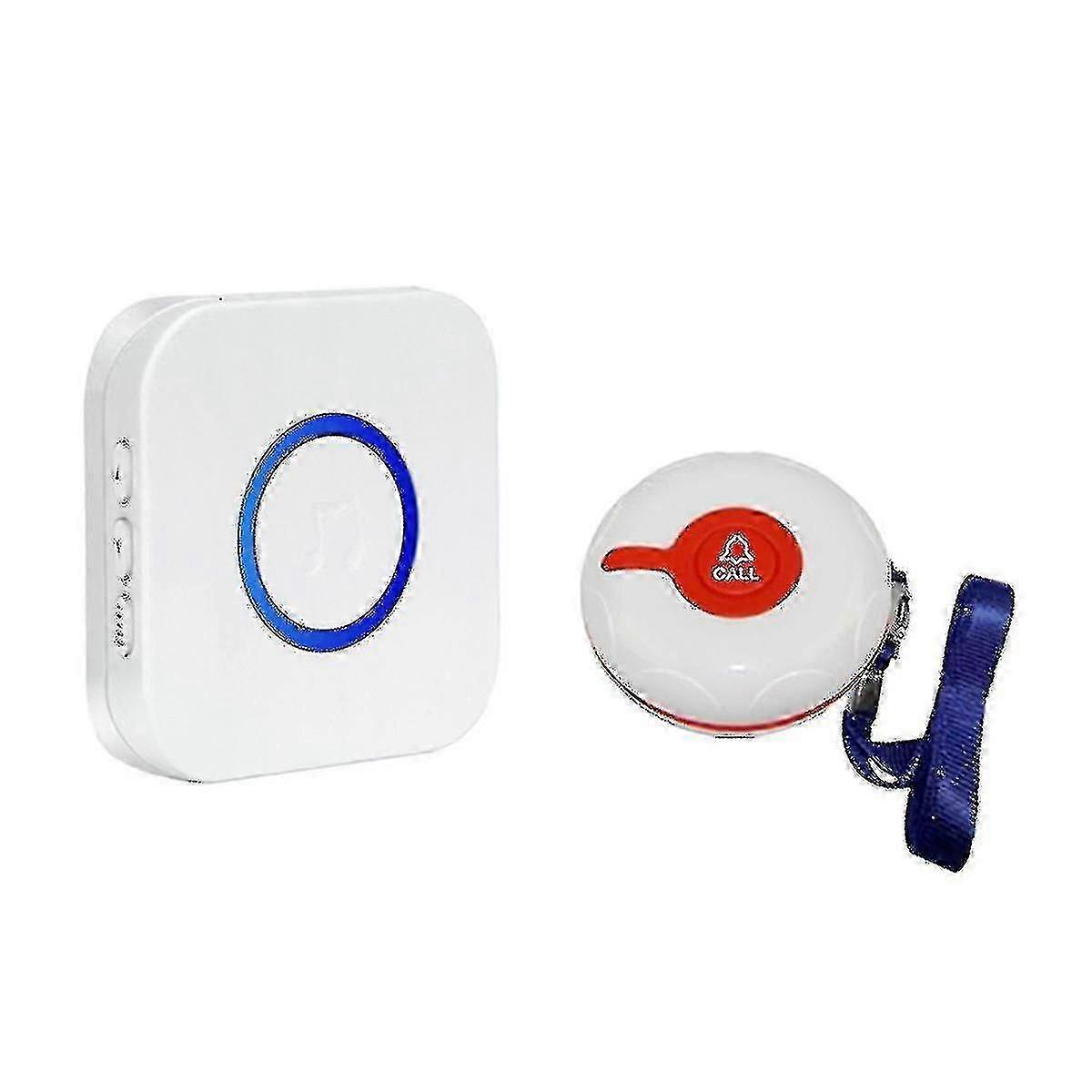 Home Alarm Wireless Rechargeable Patient Elderly Personal Alarm System ...