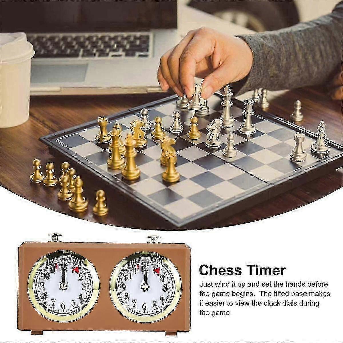 Mechanical Chess Clock Analog for Chess Game Clock Official Clocks No ...