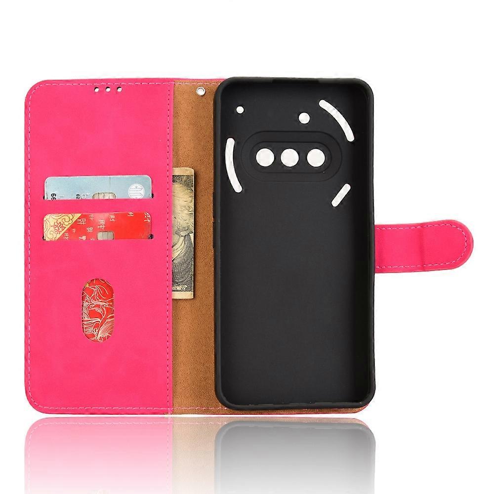 For Nothing Phone (3a) Leather Case Skin Feel Anti Drop Wallet Flip ...