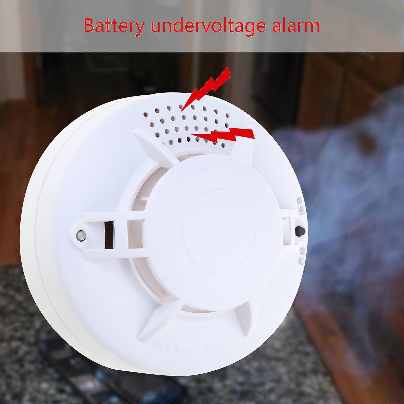 Heat Alarm Smoke Detector Smoke Alarm Fire Alarm Smoke Detectors with 4 ...