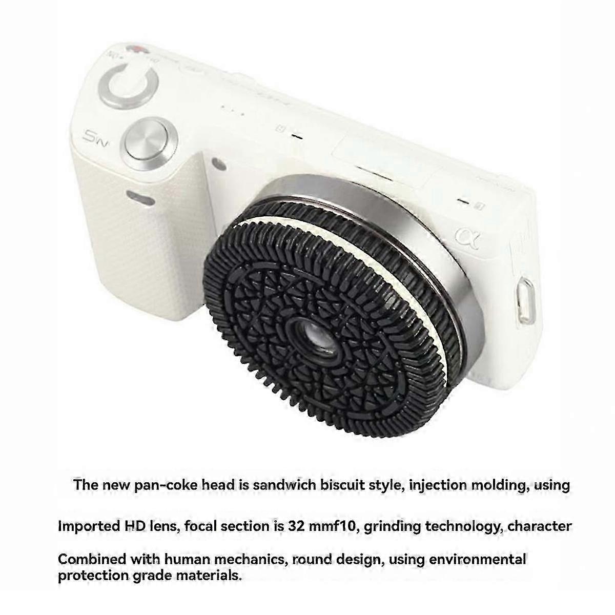 32mm F10 Free Focus Pancake Lens E-Mount Series Mirrorless Cameras ...