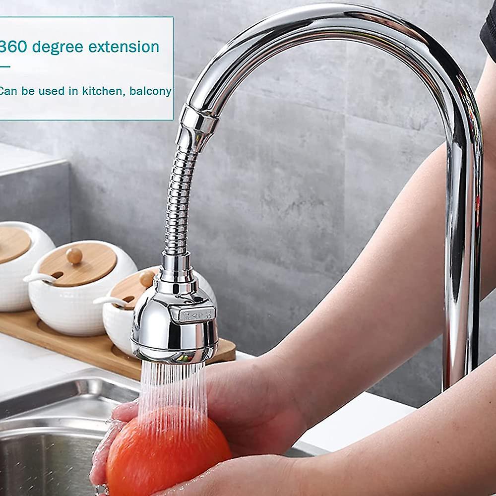 Pressure Boost 360 Rotate Kitchen Tap, High Pressure Faucet Extender ...