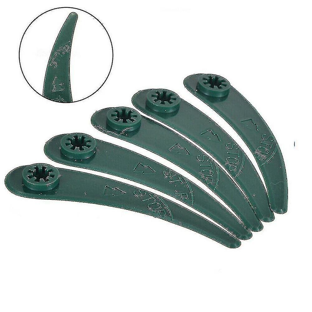 50x For Grass Strimmer Trimmer Plastic Blades Set For Bosch Art23-18li ...