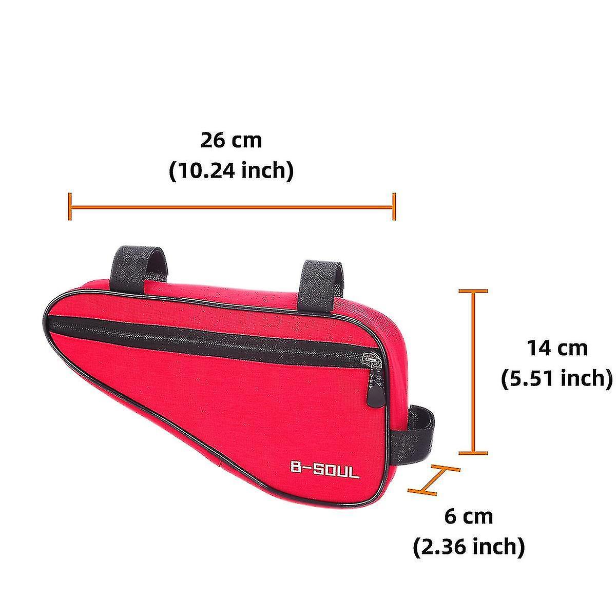 Waterproof Triangle Mtb Frame Bags Front Tube Bicycle Bag Mountain Bike ...
