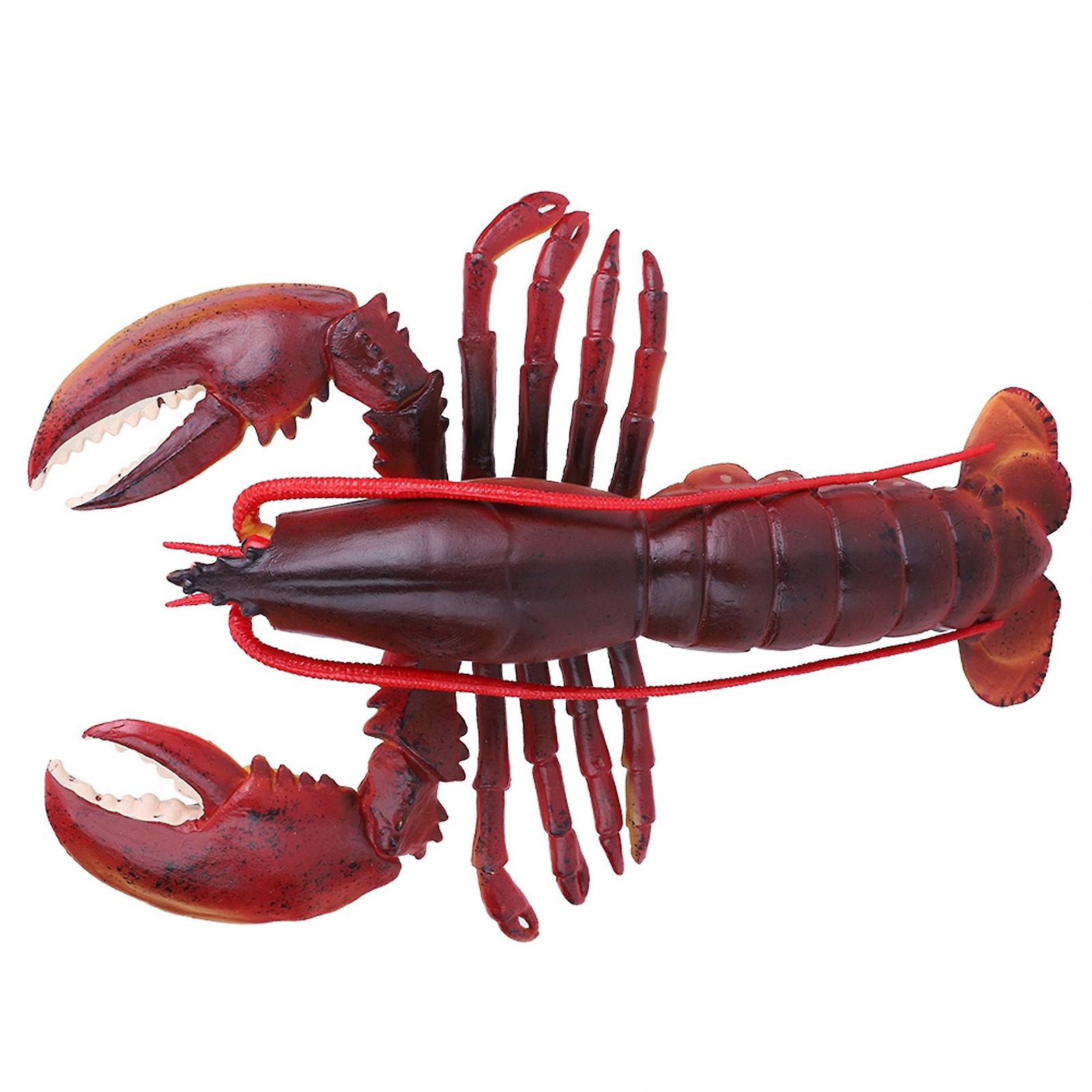 Simulation Soft Plastic Lobster Seafood Restaurant Prop Decoration Kids ...