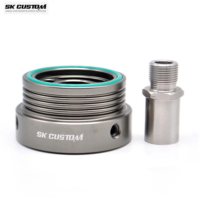 For Subaru Oil Temperature Gauge Adapter Seat Oil Pressure Gauge Sensor ...