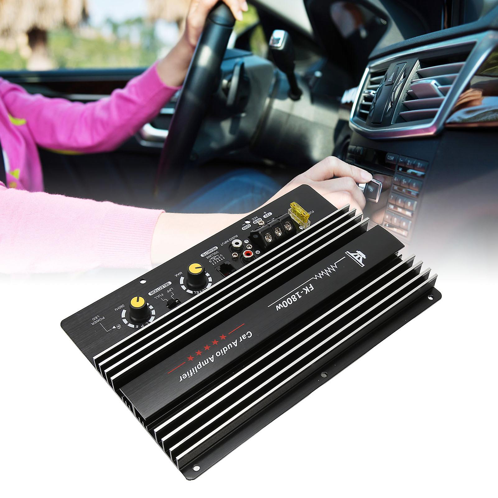 Automotive Amplifier 12v 1800w Car Stereo Audio High Power Amplifier ...