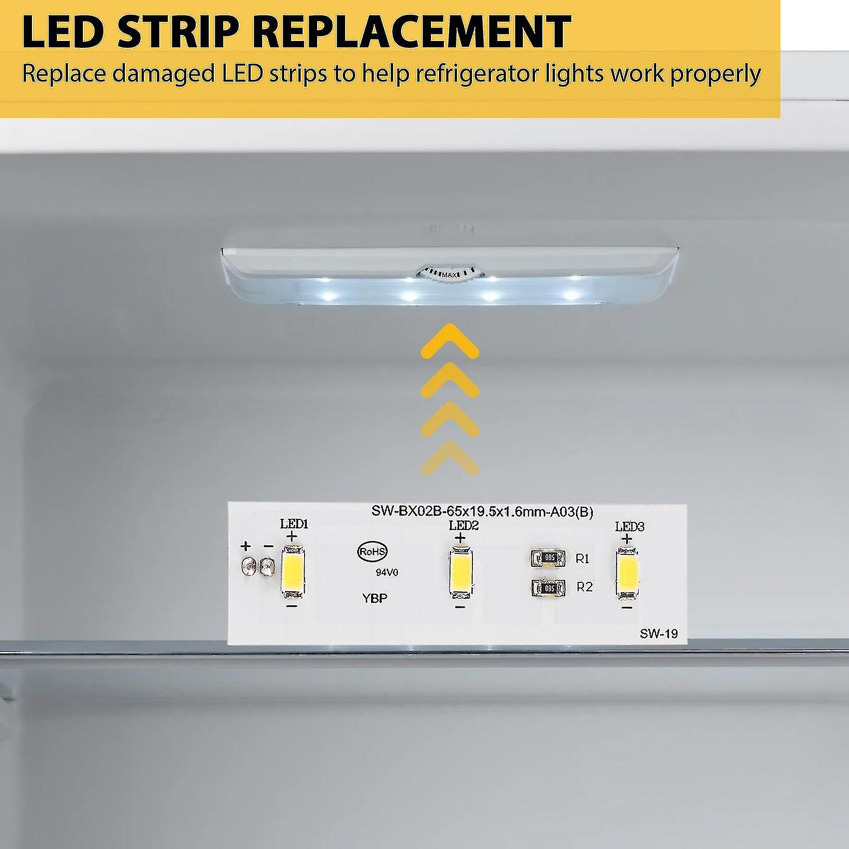 For Refrigerator Led Light Strip Bar Replacement For Refrigerator ...