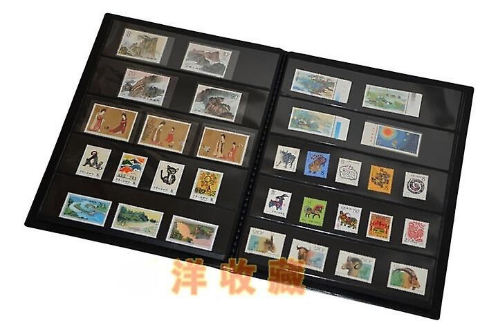 Postage Stamps Album 20 pages 500 units handmade Stamp Collecting Book ...