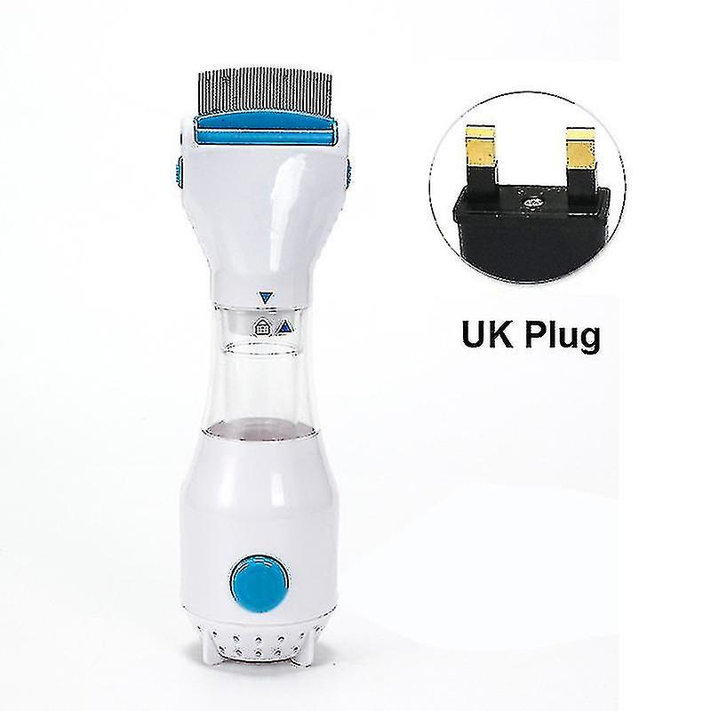 Electric Lice Remover Capture Filter Natural Lice Removal Comb Vacuum ...