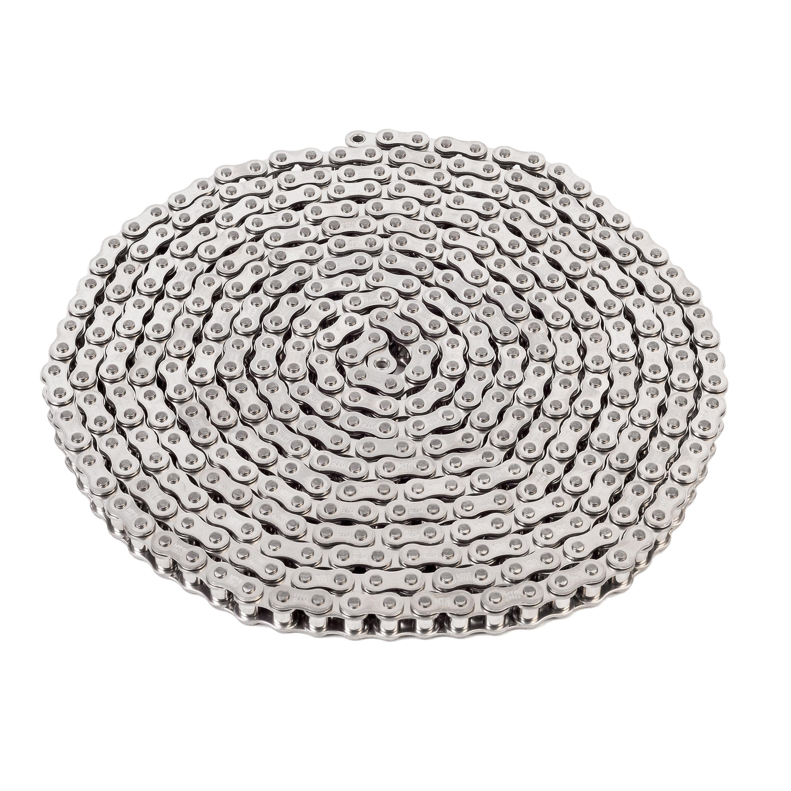 HTC 12B-1 British Standard (BS) Simplex Roller Chain Pitch 19,05 mm 5 ...