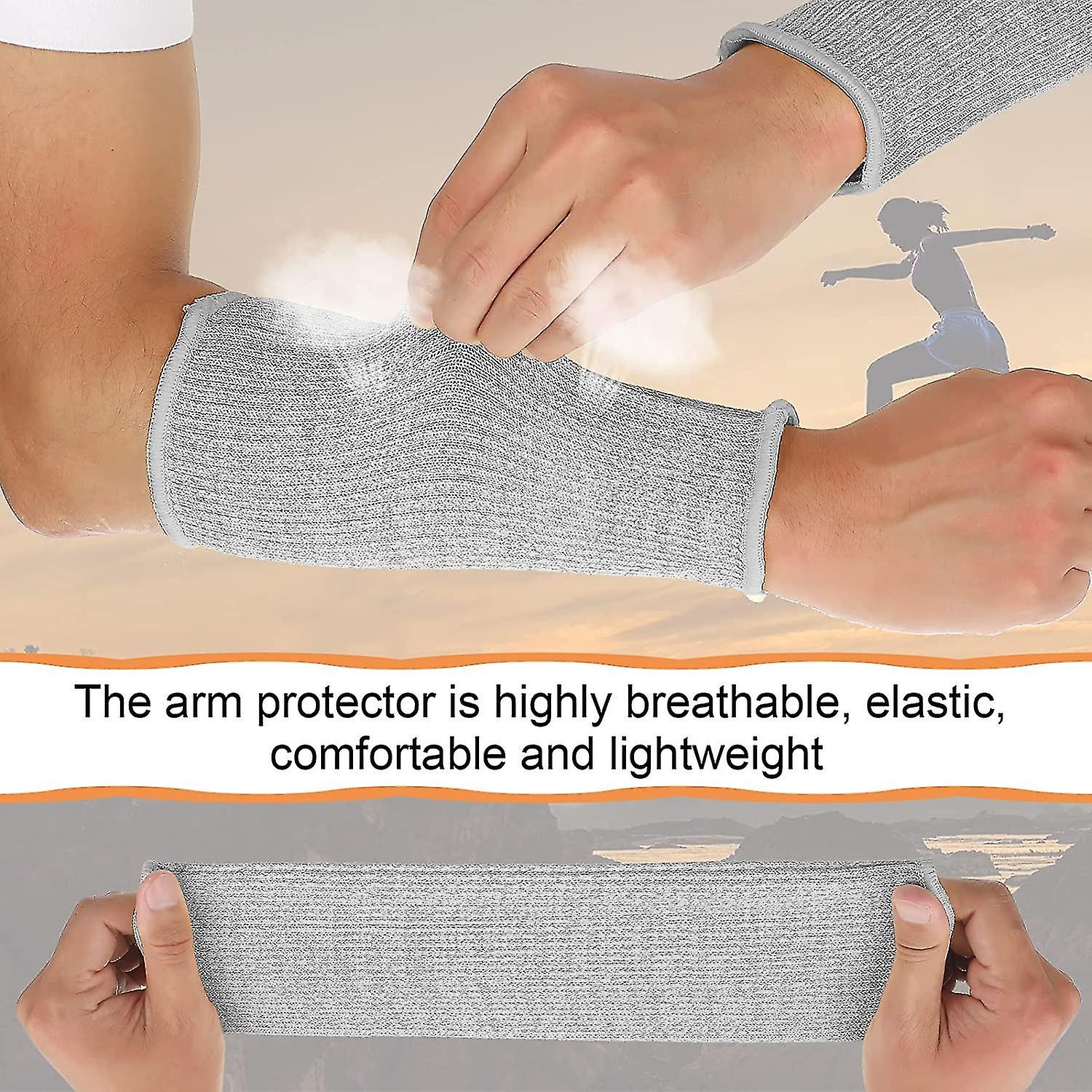 4 Pairs Of Arm Guards For Thin Skin And Bruising Cut And Burn Heat ...