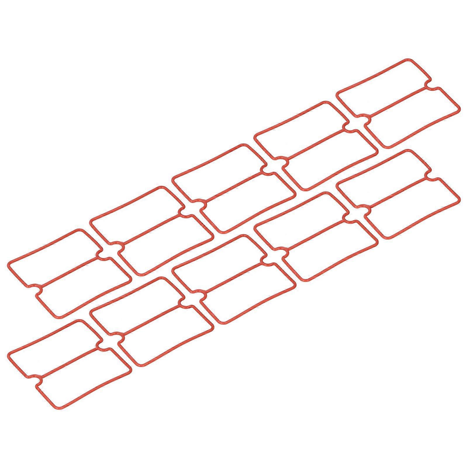 10Pcs Rubber Sealing Ring Rectangular Accurate Durable HeatResistant ...