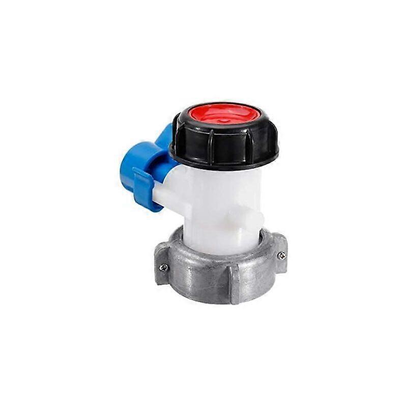 Replacement butterfly valve for IBC tank up to 1000 L or cistern, with ...