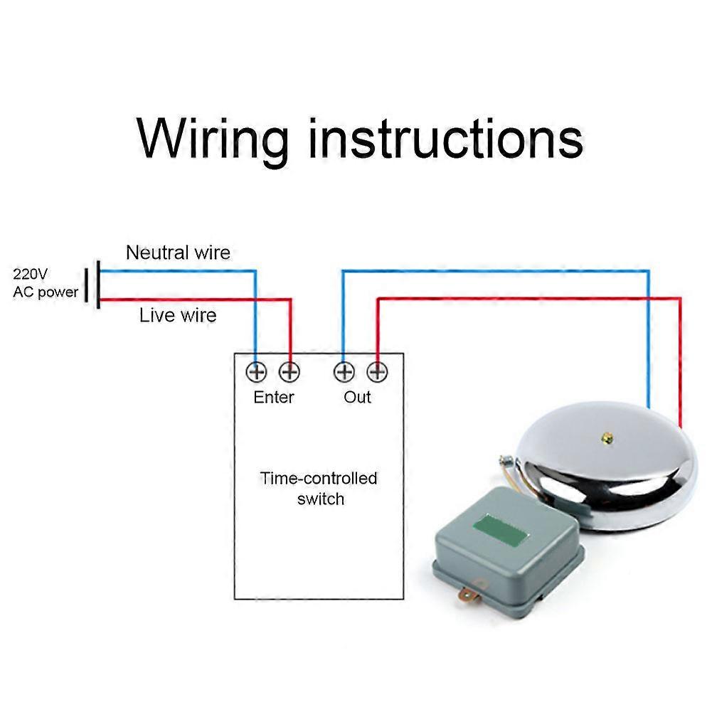 Electric Bell Nonsparking External Beat Type Stainless Steel School ...