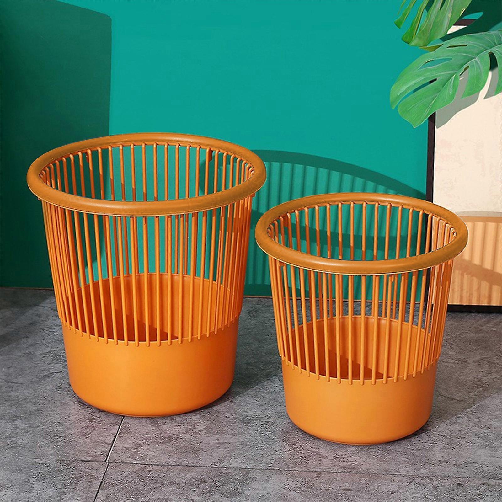trash can kitchenHousehold Ring Trash Can Plastic Waste Basket Kitchen ...
