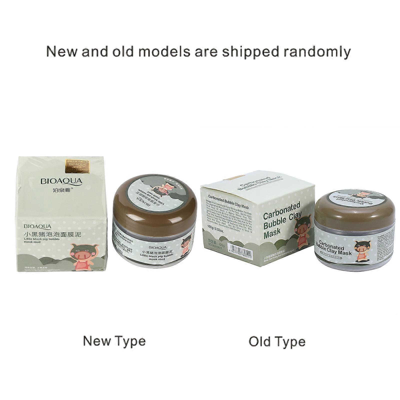 Facial Bubbles Clay Mud Whitening Moisturizing Pore Deep Cleansing ...