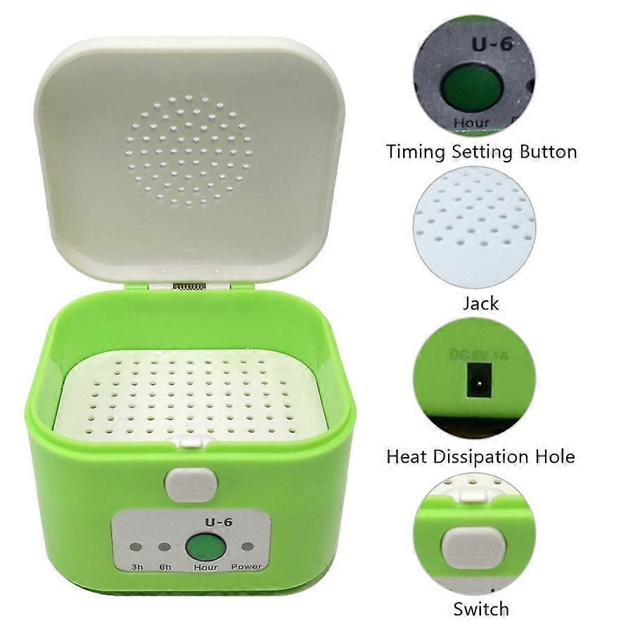 Electric Dehumidifier USB Drying Box Moisture Proof Hearing Aids Dryer ...